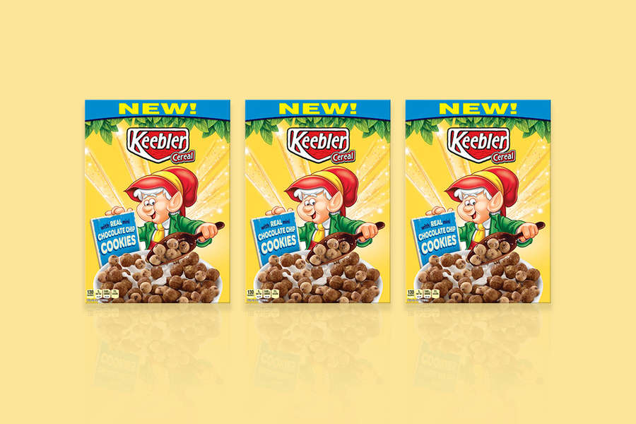 Keebler Cereal Now Has Real Chocolate Chip Cookies - Thrillist