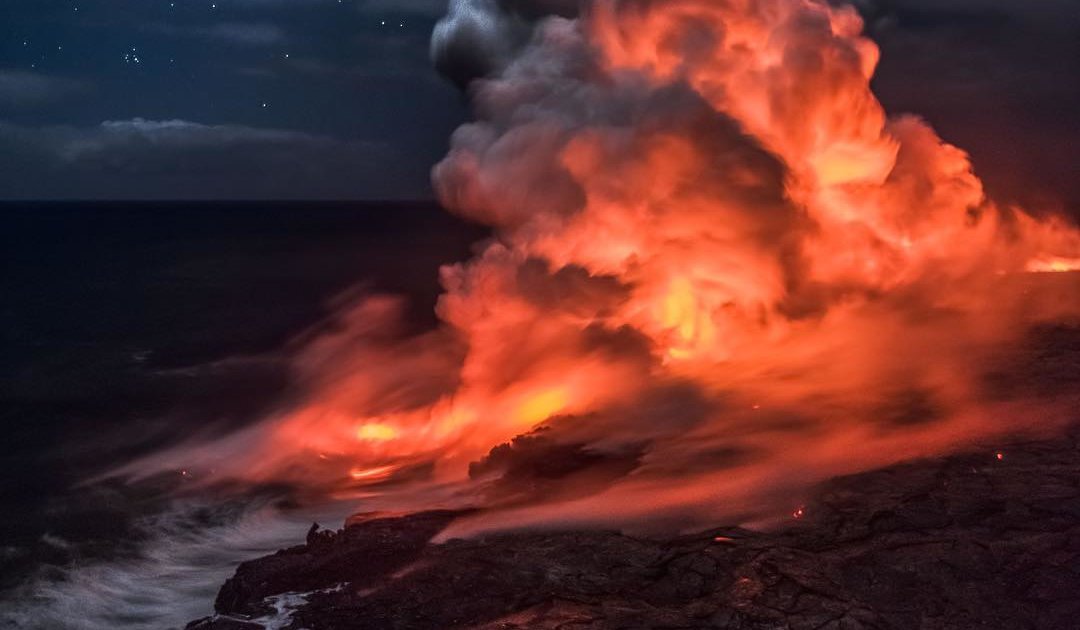 Hawaii Volcanoes National Park Lava Delta Collapse Nearly Kills 5 ...