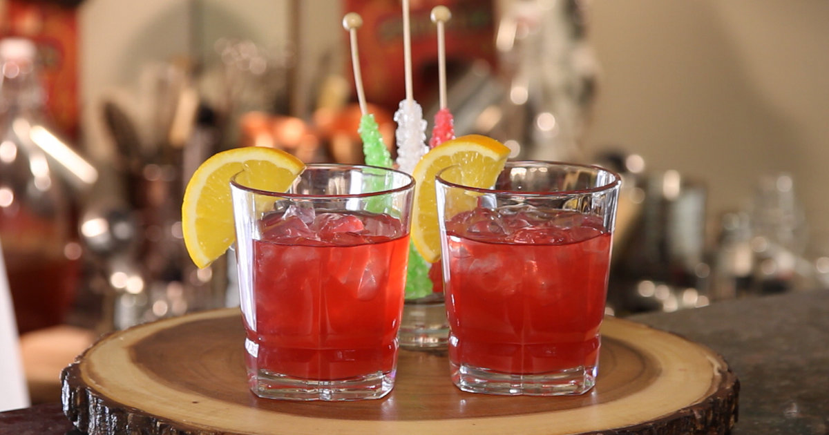 How to Make a Rock Candy Whiskey Tea Rum Cocktail Recipe - Videos ...