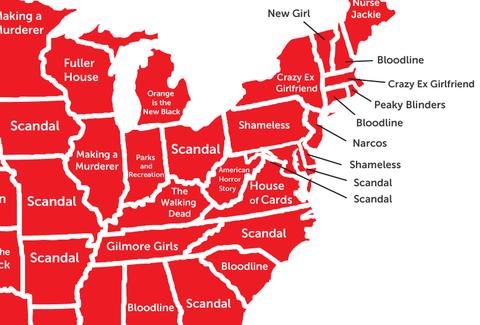 This Map Shows The Most Popular Netflix Show Across All Fifty States ...