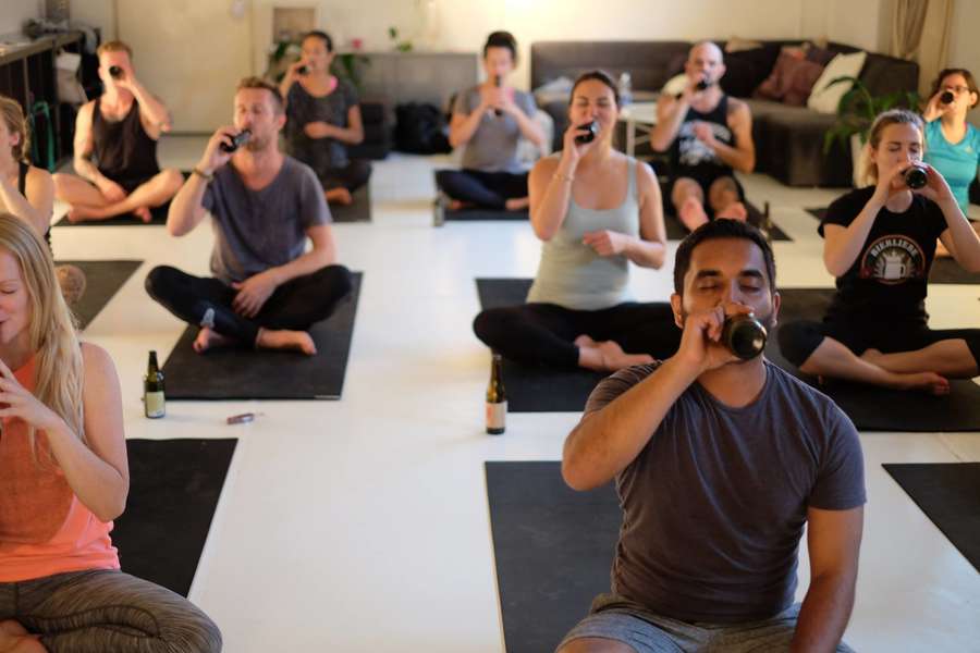 Yoga and Beer: 'Beer Yoga' Will Finally Get You to Do Yoga - Thrillist