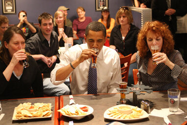 The Best of Barack Obama: The Drinker’s President - Thrillist
