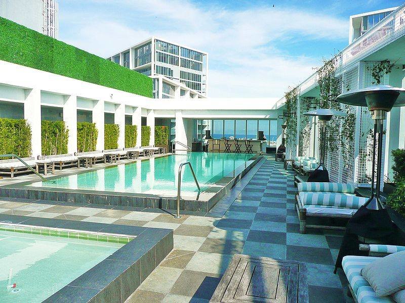 WET Deck at the W Miami: A Miami, FL Bar.