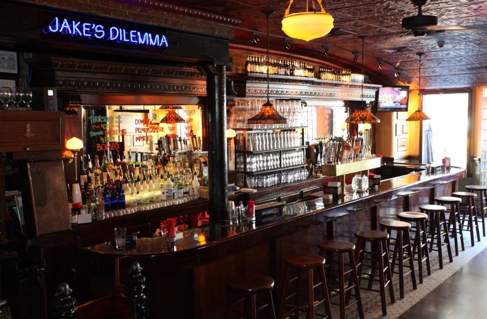 Jake's Dilemma: A New York, NY Bar.