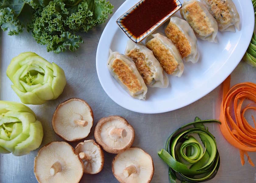 New Mimi Cheng's Dumplings Are Made From Vegetable Food Waste - Thrillist
