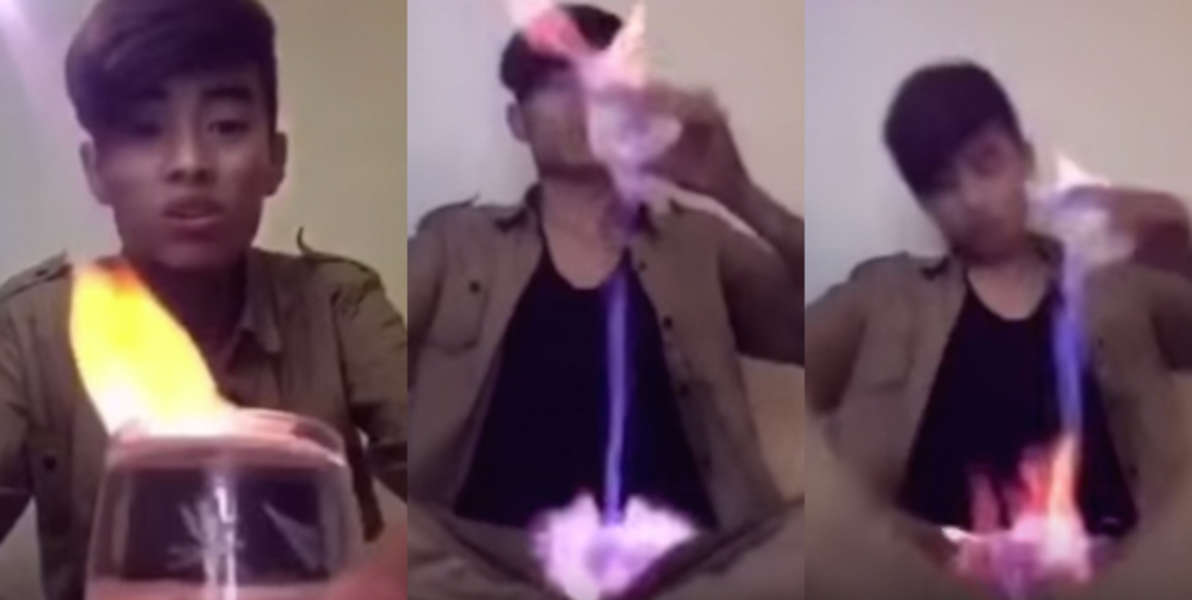 Flaming Shot Fail: How to Take a Flaming Shot and How Not To - Thrillist