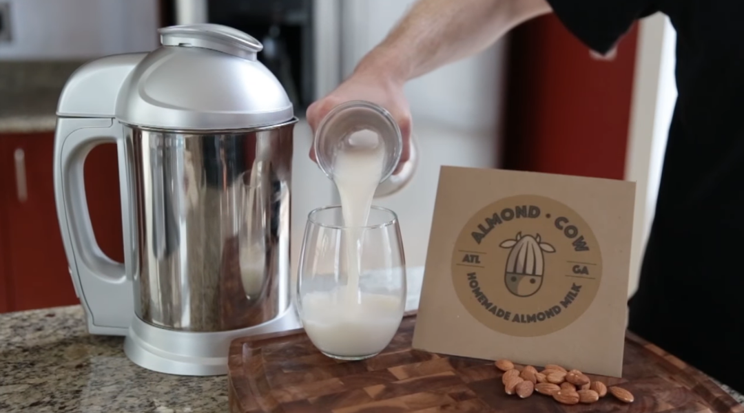 How to Make Homemade Almond Milk With New Almond Cow Kickstarter Gadget ...