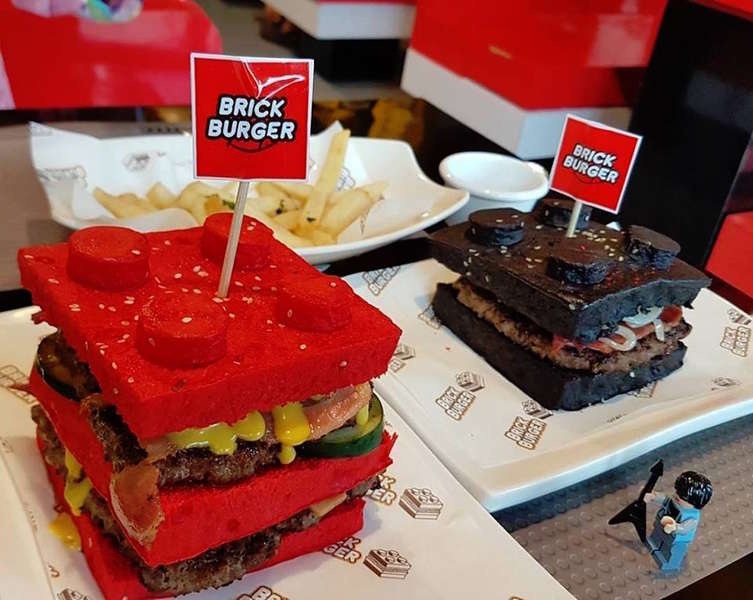 LEGO Brick Burger: Restaurant Makes Edible LEGOs Cheeseburgers - Thrillist