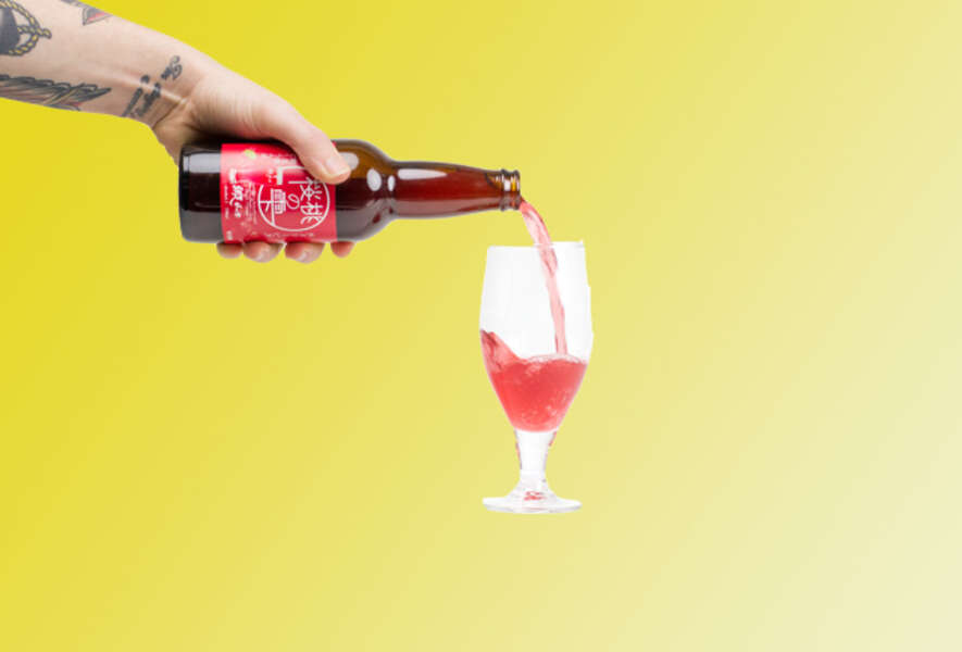 Abashiri Pink Beer Is a New Cherry-Flavored Beer - Thrillist