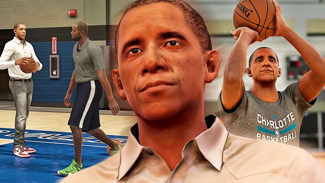 Barack Obama Is a Pro Basketball Player in 'NBA 2K17' - Thrillist