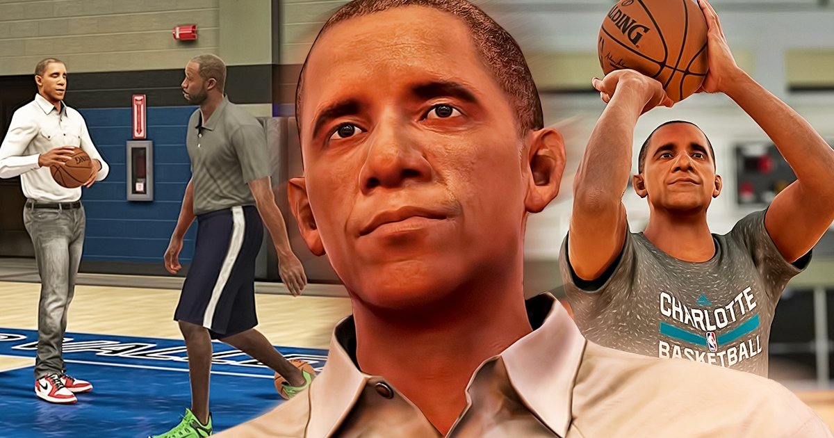 Barack Obama Is a Pro Basketball Player in 'NBA 2K17' - Thrillist