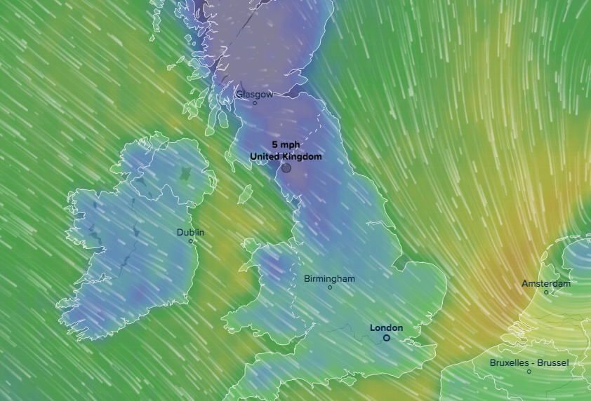 Cape Town Weather Map