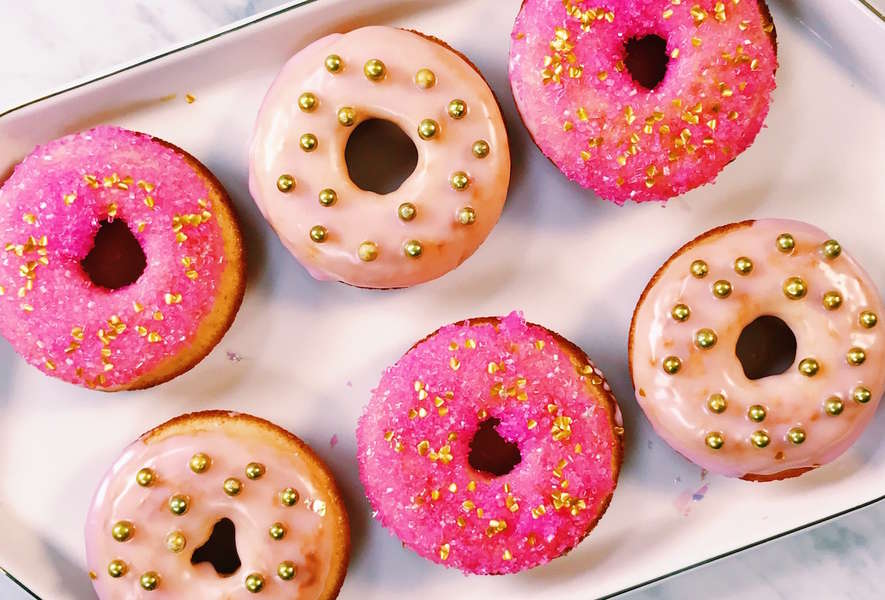 Wine and Donuts: How to Make Rosé Donuts - Thrillist