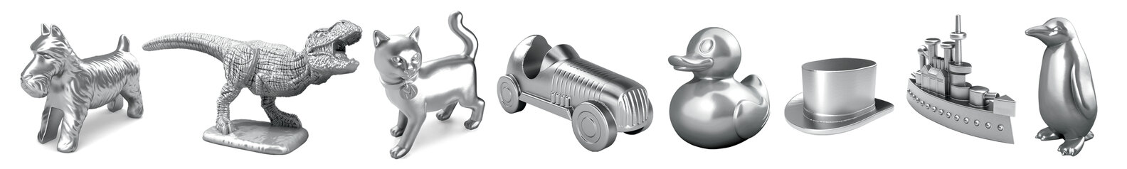 Monopoly Kills the Boot, Introduces the T-Rex and Other New Tokens ...