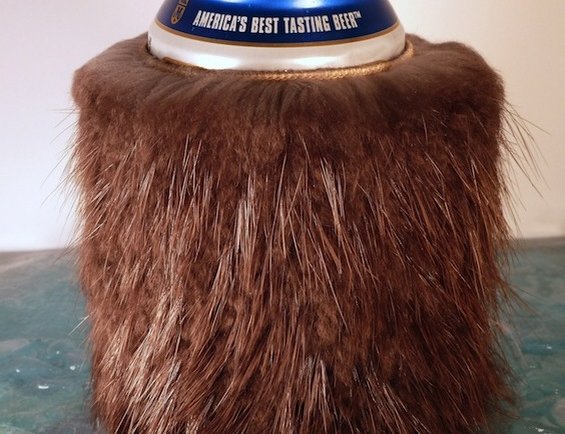 Fur Armor Beaver Fur Can Cooler - Own - Thrillist Minneapolis
