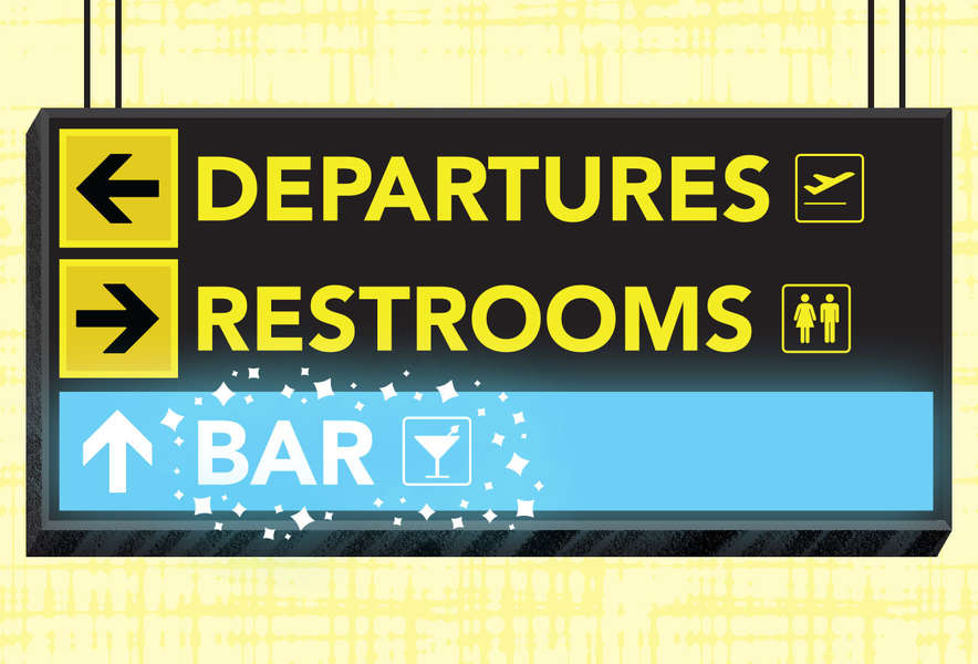 Why an Airport Bar Is the Best Place to Drink - Thrillist