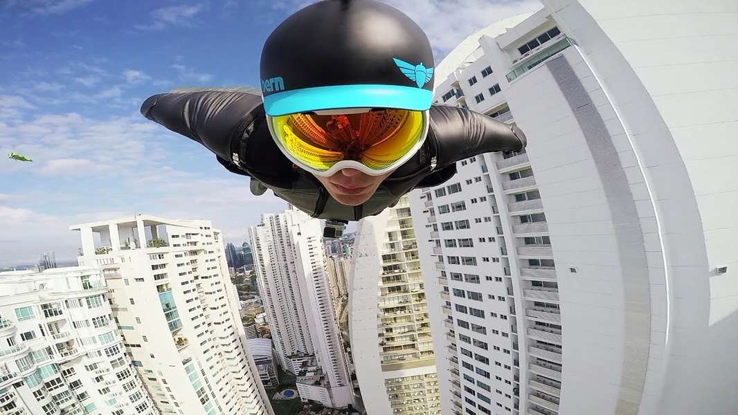 GoPro Video of Wingsuit Flight Between Skyscrapers - Thrillist
