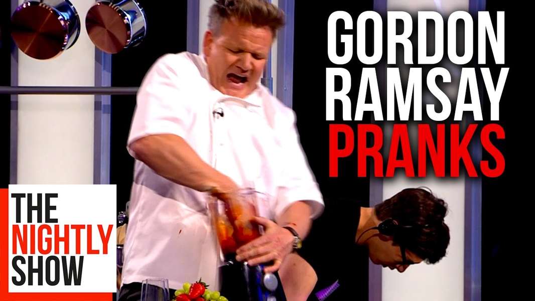 Video: Gordon Ramsay's Best Pranks on The 'Nightly Show' - Thrillist