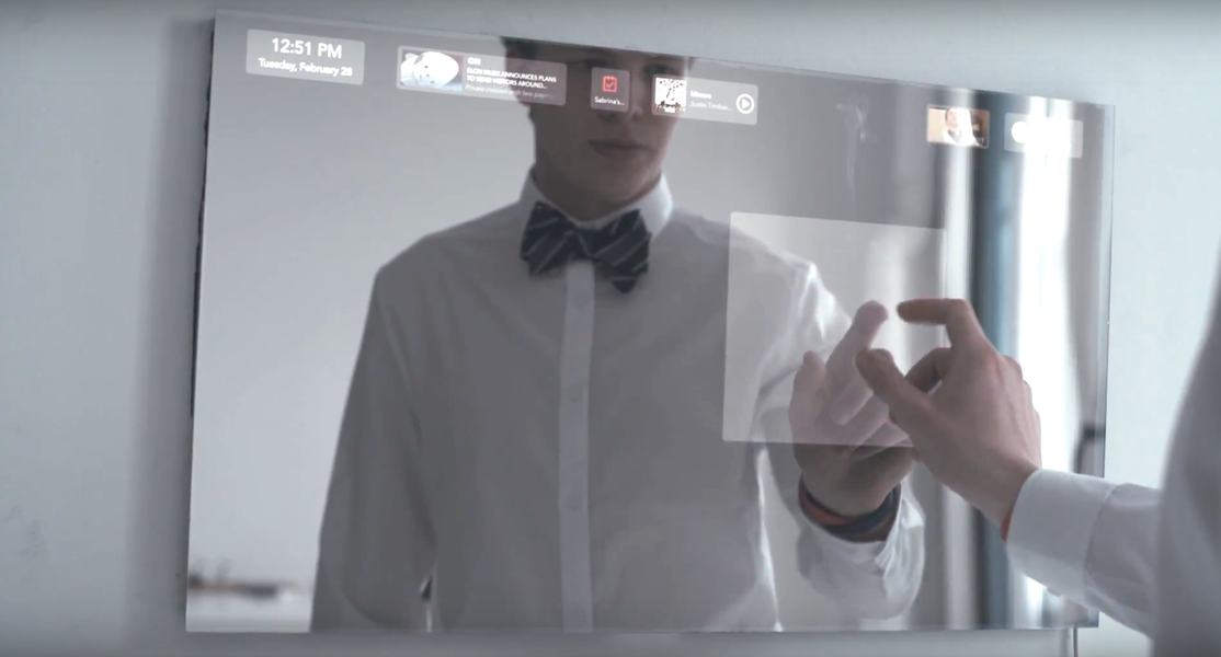 Duo Packs Smart AI Home Assistant, Computer into a Mirror - Thrillist