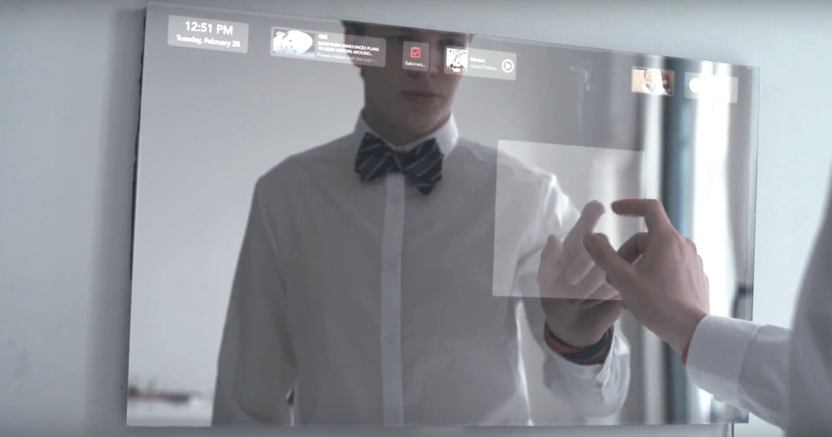 Duo Packs Smart Ai Home Assistant Computer Into A Mirror Thrillist