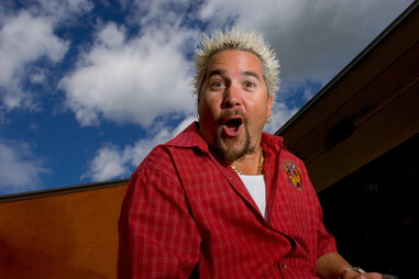 Guy Fieri Hair Styles From Diners Drive Ins and Dives: A Retrospective ...