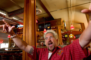 Guy Fieri Hair Styles From Diners Drive Ins and Dives: A Retrospective ...