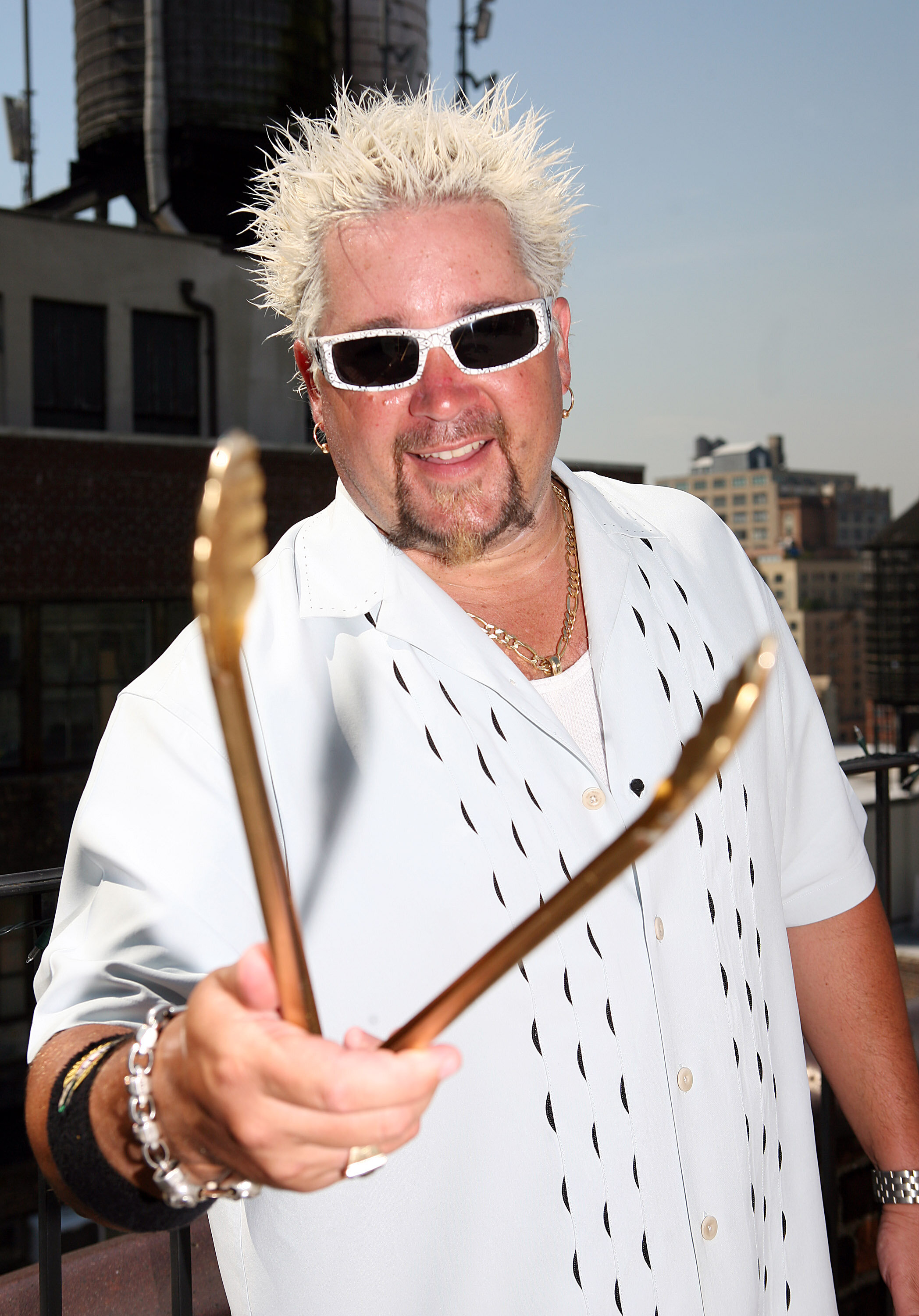 Guy Fieri Hair Styles From Diners Drive Ins and Dives: A Retrospective ...