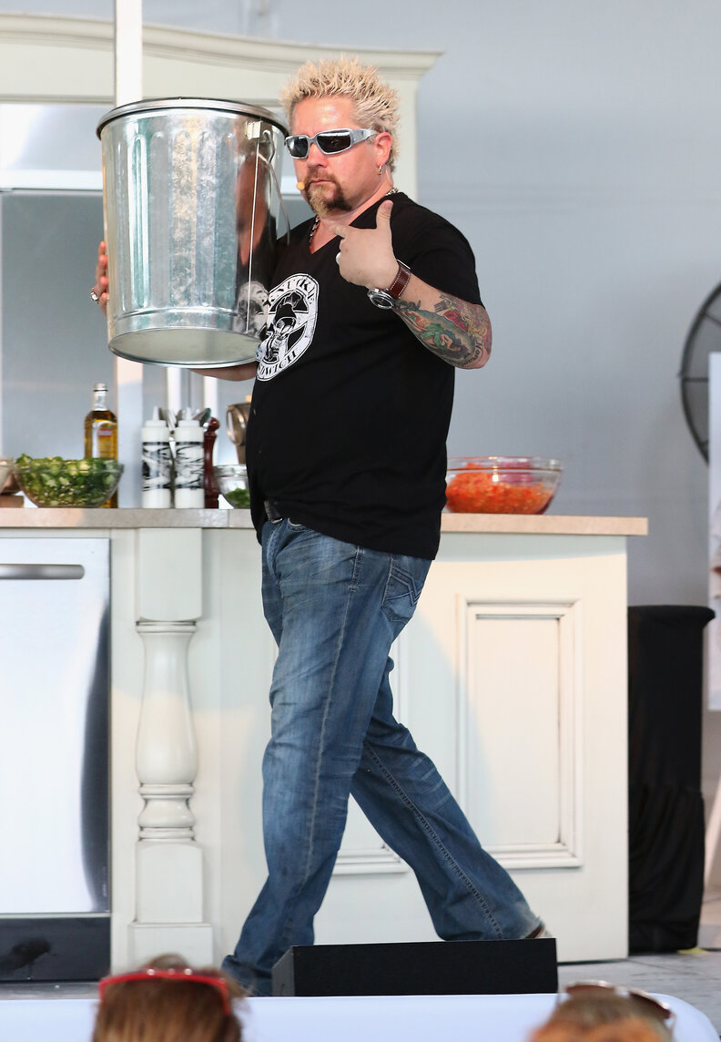 Guy Fieri Hair Styles From Diners Drive Ins and Dives: A Retrospective ...