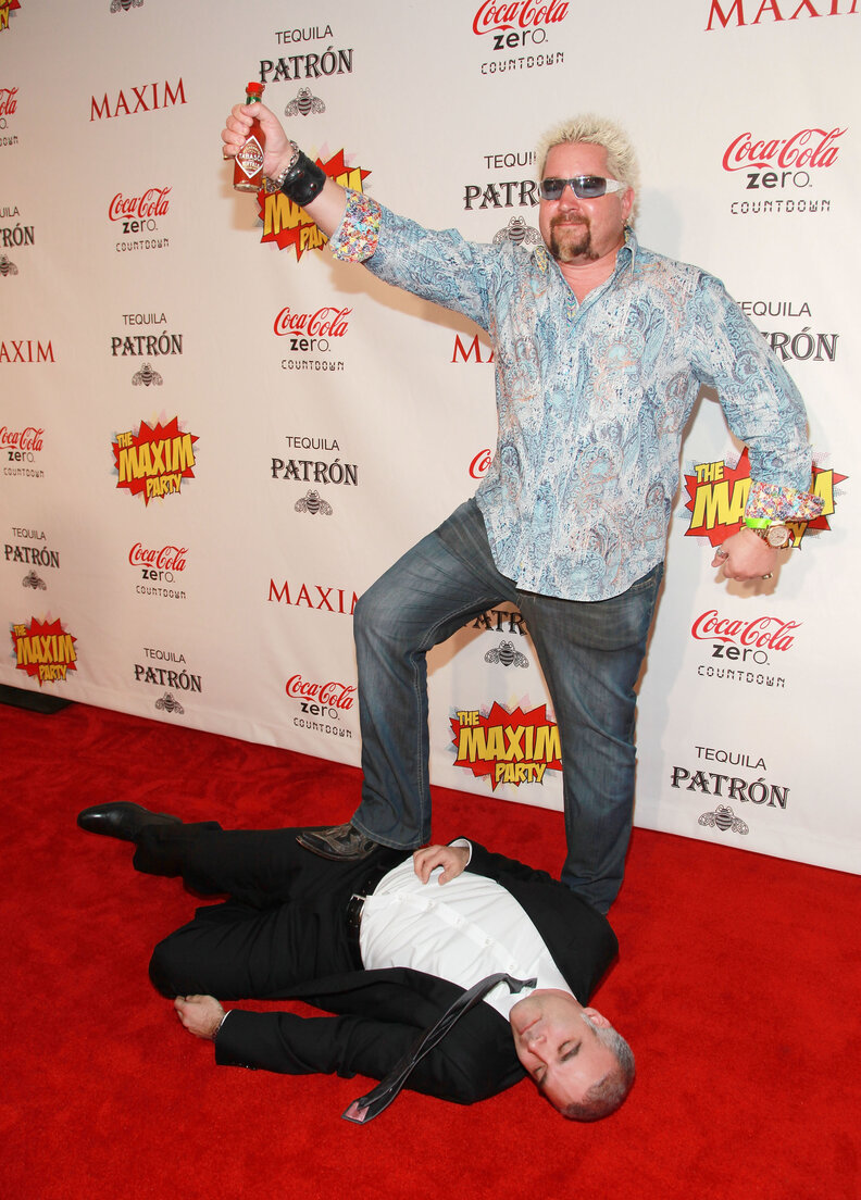 Guy Fieri Hair Styles From Diners Drive Ins and Dives: A Retrospective ...