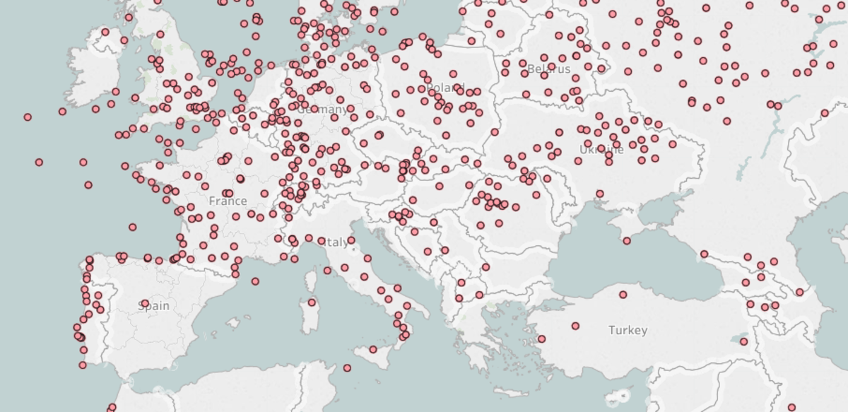 Decision Data Map Shows the Nicest Weather Across the Globe - Thrillist