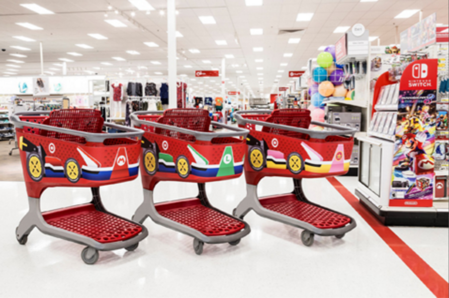 Target Stores Given Super Mario Makeovers For Release of Mario Kart 8 ...