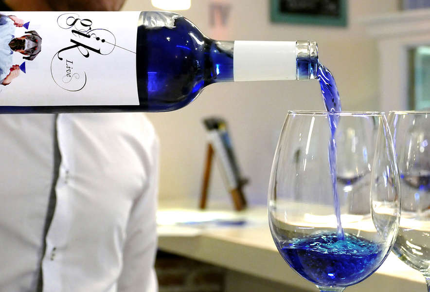 Blue Colored Wine: Where You Can Buy Blue Wine in America - Thrillist