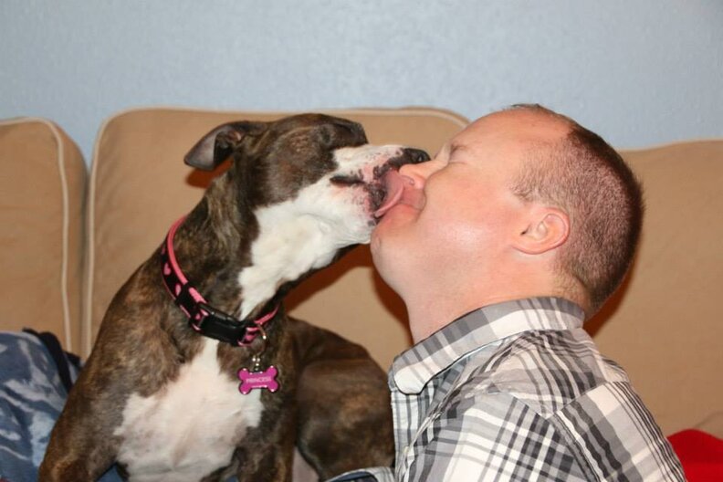 After 7 Years In A Shelter, 'Princess' The Pit Bull Finally Finds Her ...