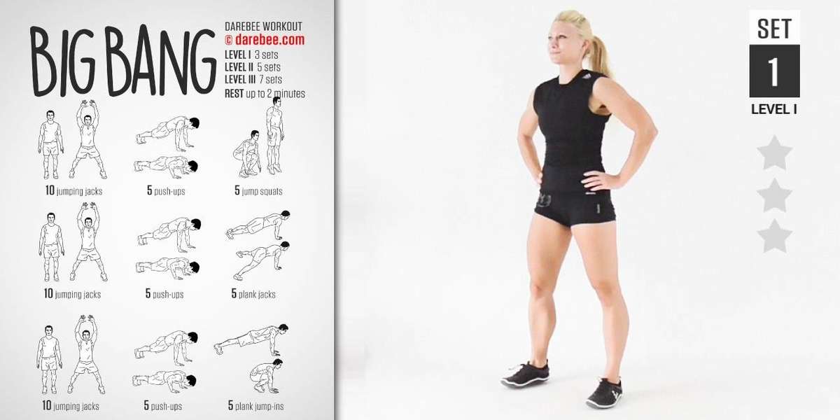 Big Bang Workout by DAREBEE [ FULL ] [ 20 Minutes ] [ CARDIO ] - The Dodo