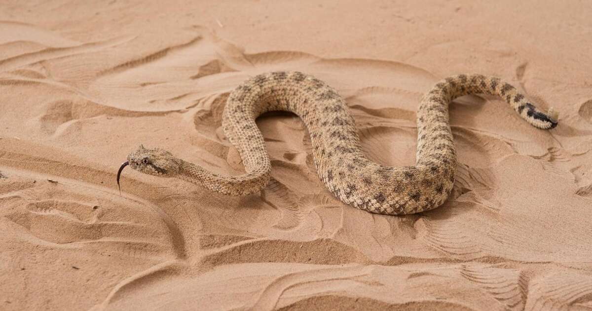 Watch How Sidewinder Snakes Slide Up Sandy Slopes - The Dodo