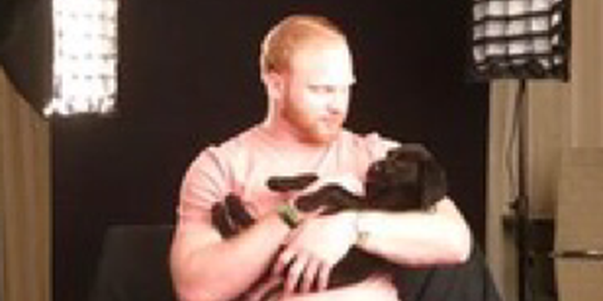 NFL Player Tyler Matakevich Adopts Rescue Puppy - The Dodo