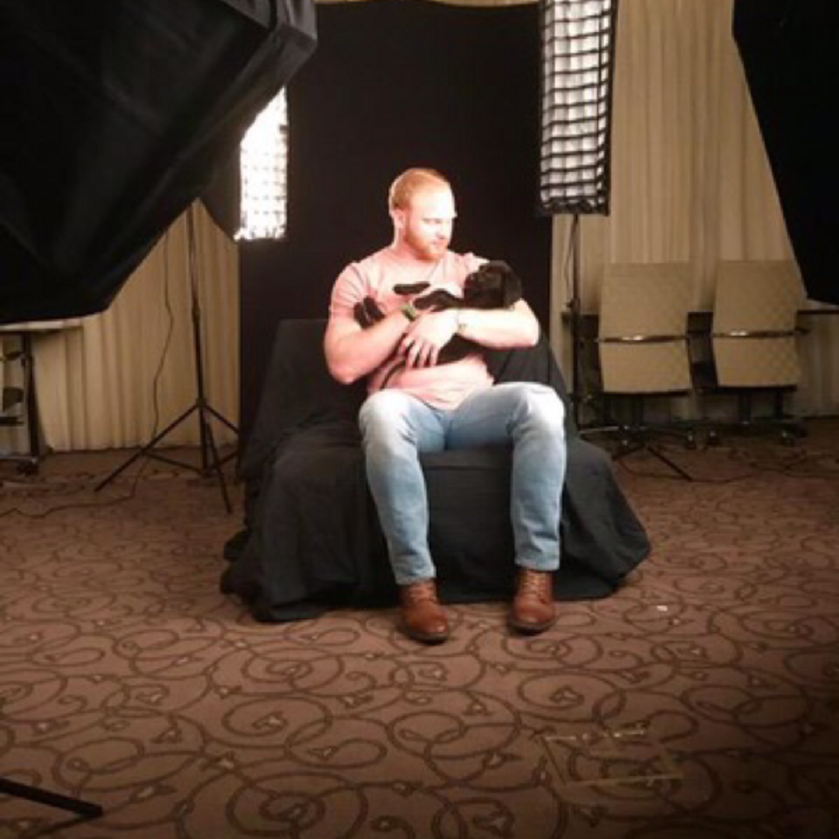 NFL Player Tyler Matakevich Adopts Rescue Puppy - The Dodo
