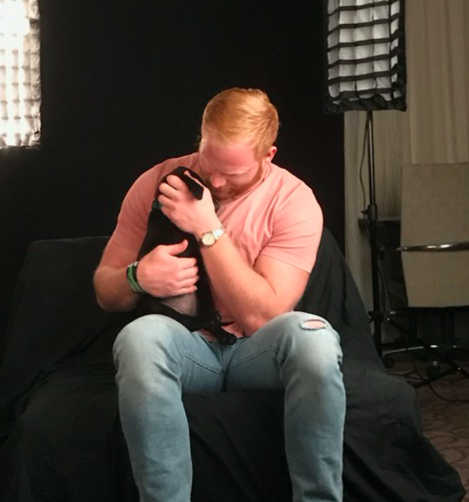 NFL Player Tyler Matakevich Adopts Rescue Puppy - The Dodo