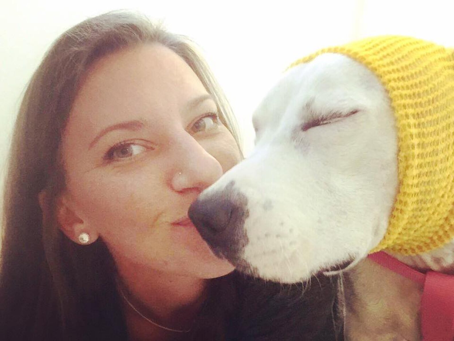 Dog Who Was Used As Bait Loves Her New Hats - The Dodo