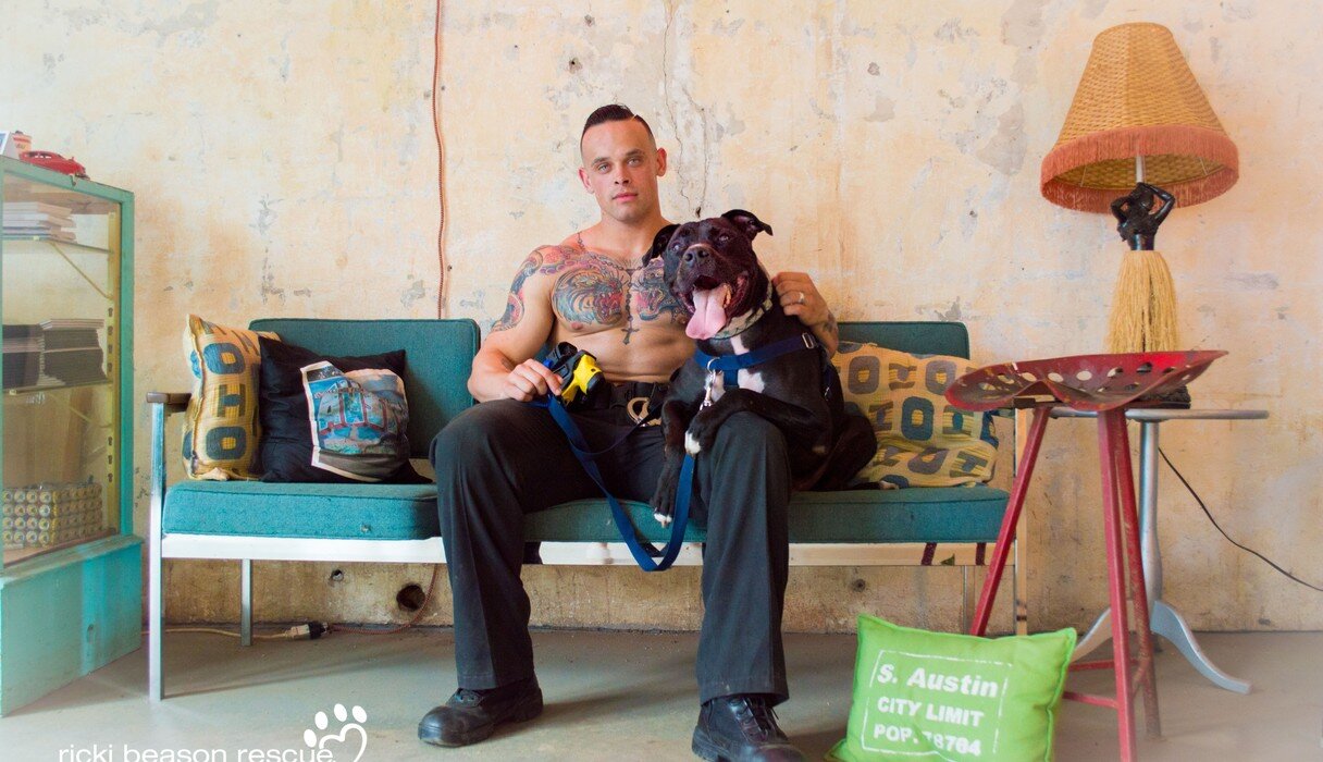 Shirtless Men Pose With Adorable Rescue Dogs For New Calendar - The Dodo