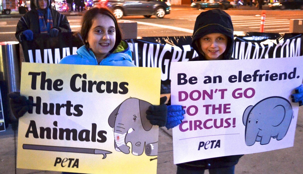 12-Year-Old Leads Protests Against Ringling Bros. Circus In Brooklyn ...