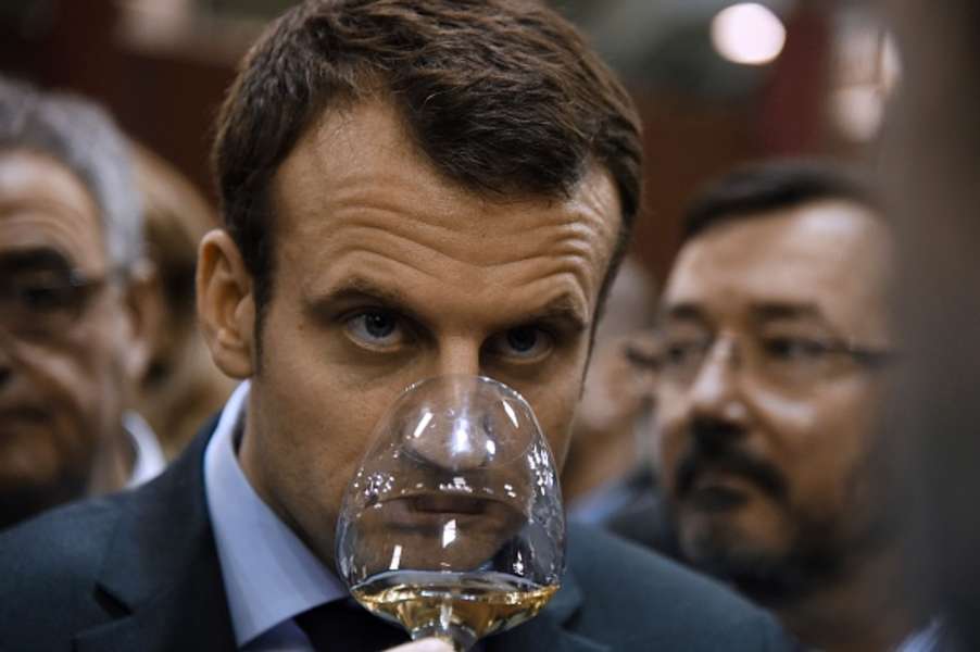 How to Drink Wine Like French President Emmanuel Macron - Thrillist