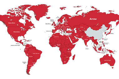 Netflix Map Shows Most Popular Shows in 91 Countries - Thrillist