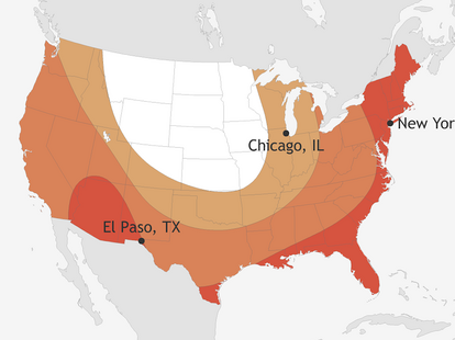 NOAA Map Suggests This Summer Will Be Much Hotter Than Average - Thrillist