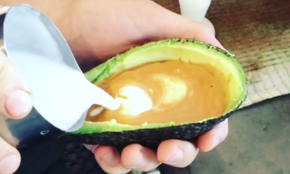 Avolatte: Latte Served in Avocado Debuts in Australia's Truman Cafe ...