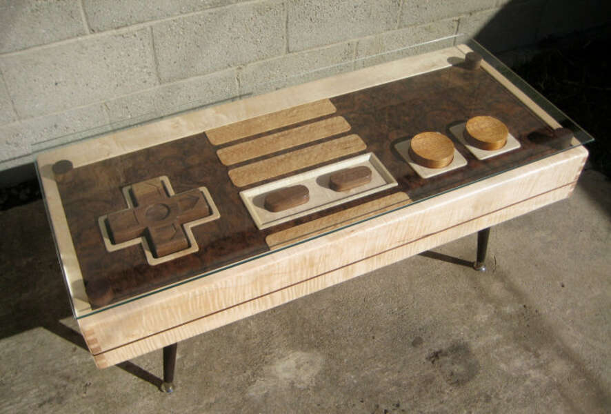 Functional Nintendo Controller Coffee Table - Entertainment - Thrillist ...