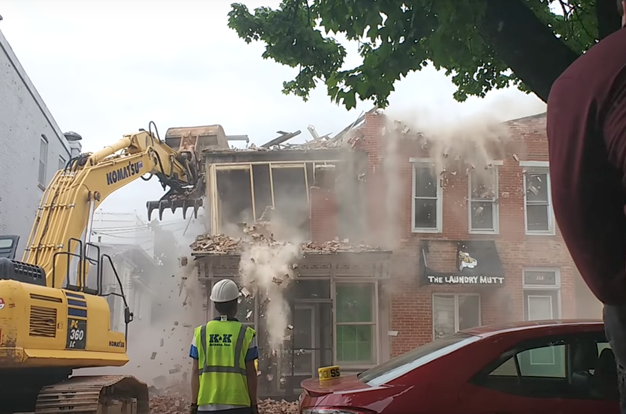 Baltimore Demolition Crew Accidentally Tears Down Wrong Building ...