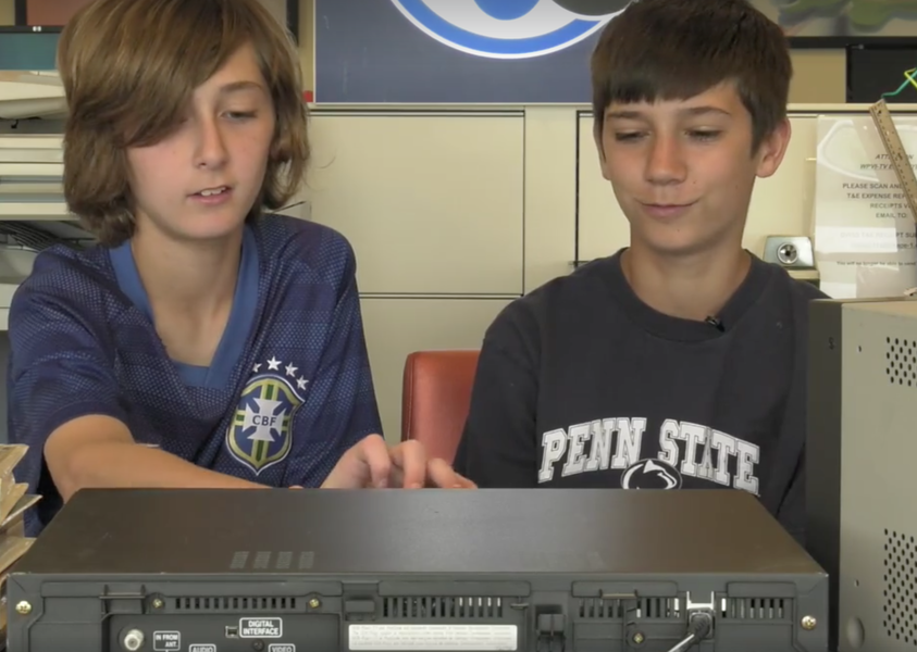 Watch Kids Try To Understand How To Use A VCR With VHS Tapes - Thrillist
