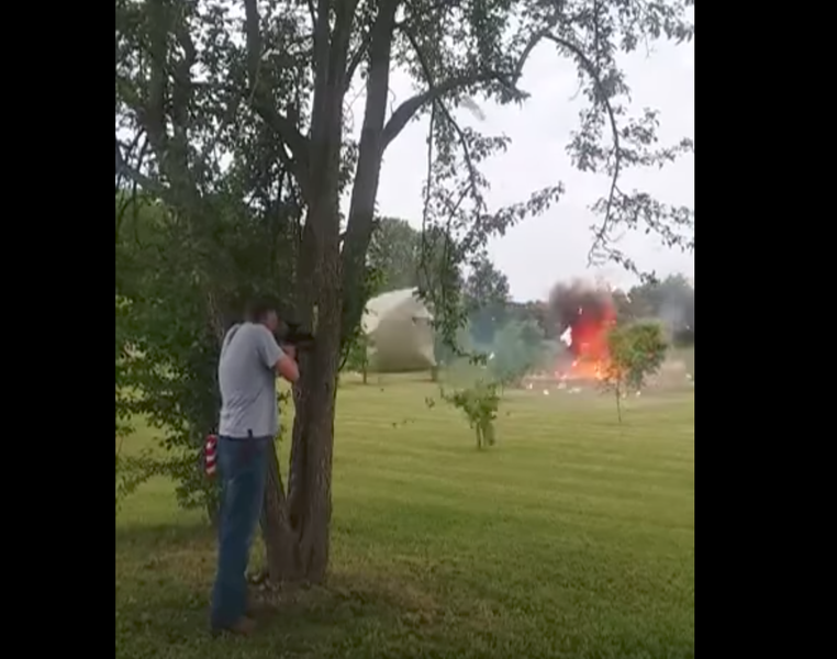 Watch This Dude Blow up a Fridge and Nearly Get Killed by it - Thrillist