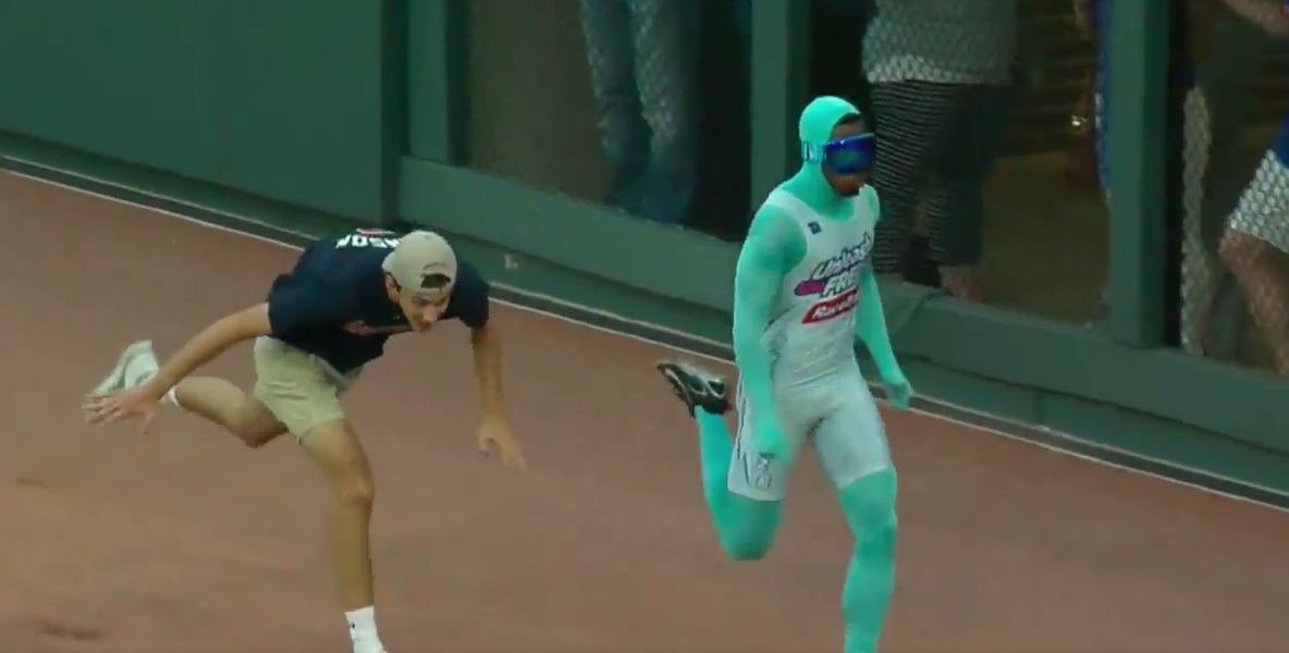 The Freeze Torches Fan In Race at Atlanta Braves Game - Thrillist